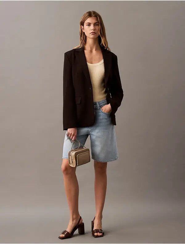 Calvin Klein Ponte Slim Blazer