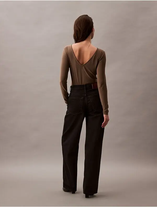 Calvin Klein High-rise Barrel Jeans