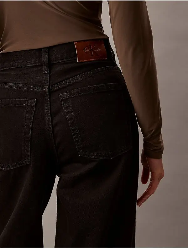 Calvin Klein High-rise Barrel Jeans