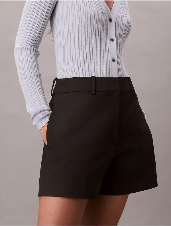 Calvin Klein Cotton Stretch Chino Shorts