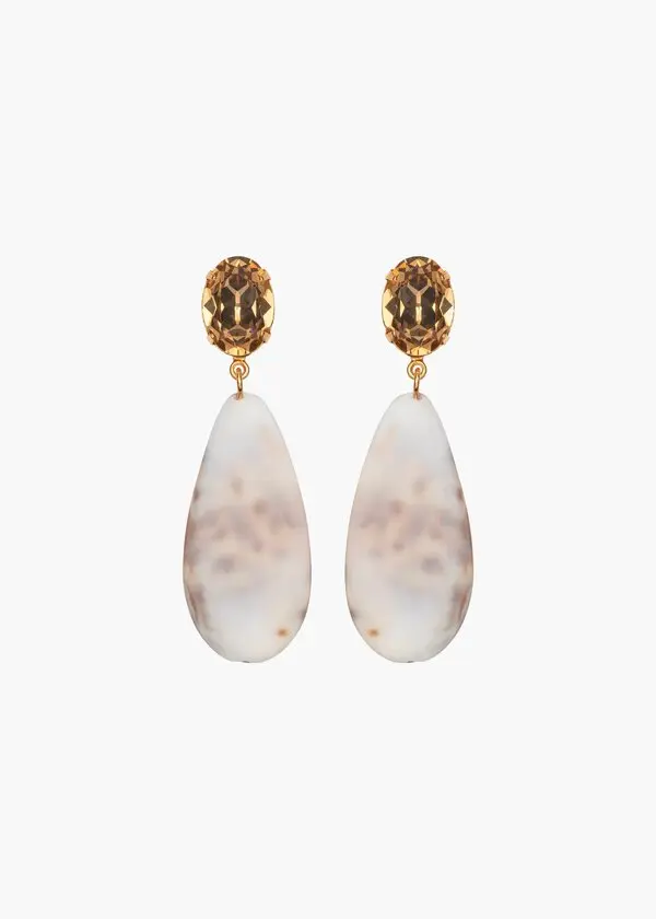 JENNIFER BEHR Sybil Earrings - Dune