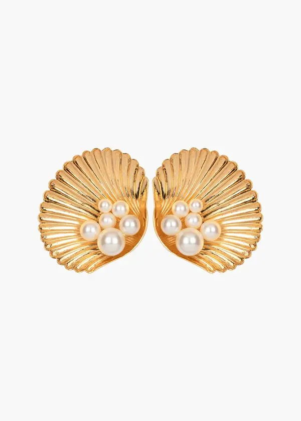 JENNIFER BEHR Maricela Earrings - Pearl