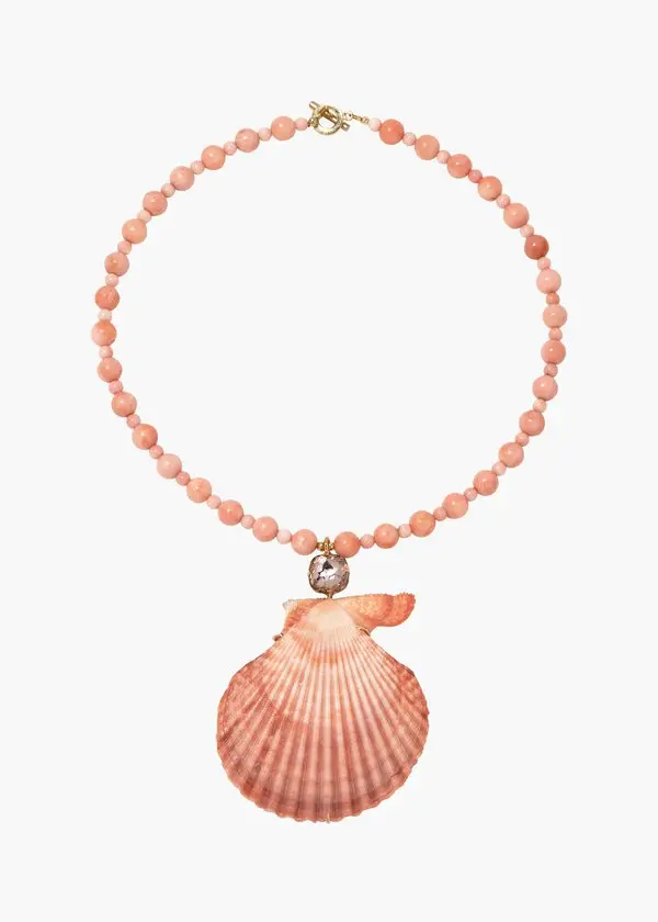 JENNIFER BEHR Roma Necklace - Coral