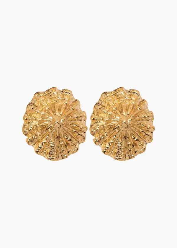 JENNIFER BEHR Limpet Earrings - Gold