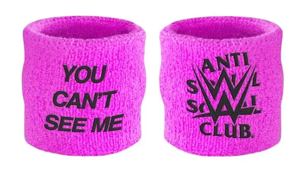 ANTI SOCIAL SOCIAL CLUB X Wwe Sweatbands - Pink
