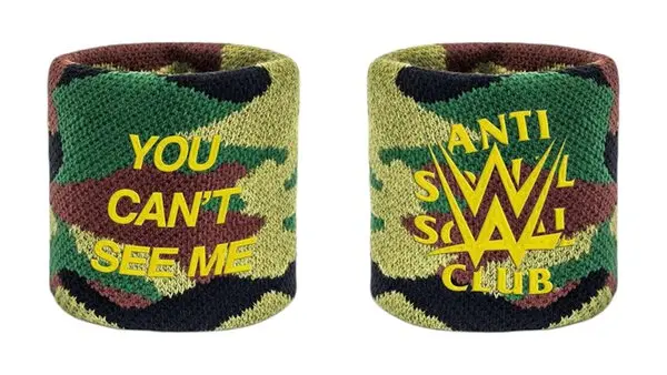 ANTI SOCIAL SOCIAL CLUB X Wwe Sweatbands - Camo