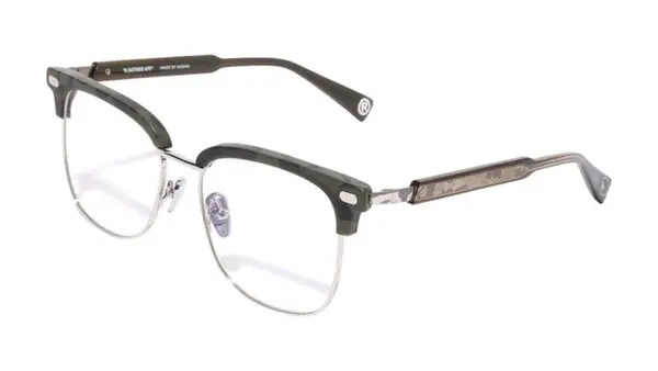 A BATHING APE Optical Flame 22 Eyeglasses - Gray