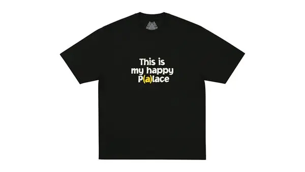 PALACE Happy T-shirt - Black