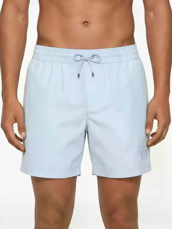 Dolce & Gabbana Drawstring Swim Shorts - Blue