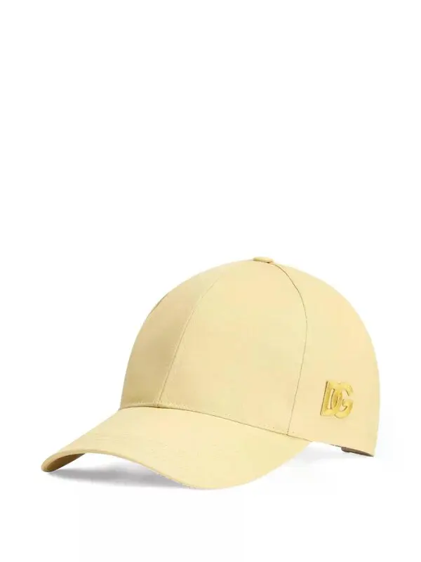 Dolce & Gabbana Cotton-blend Baseball Cap - Yellow
