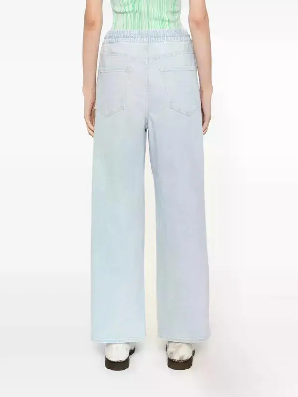 MOTHER The Drawn Tagger Flood Jeans