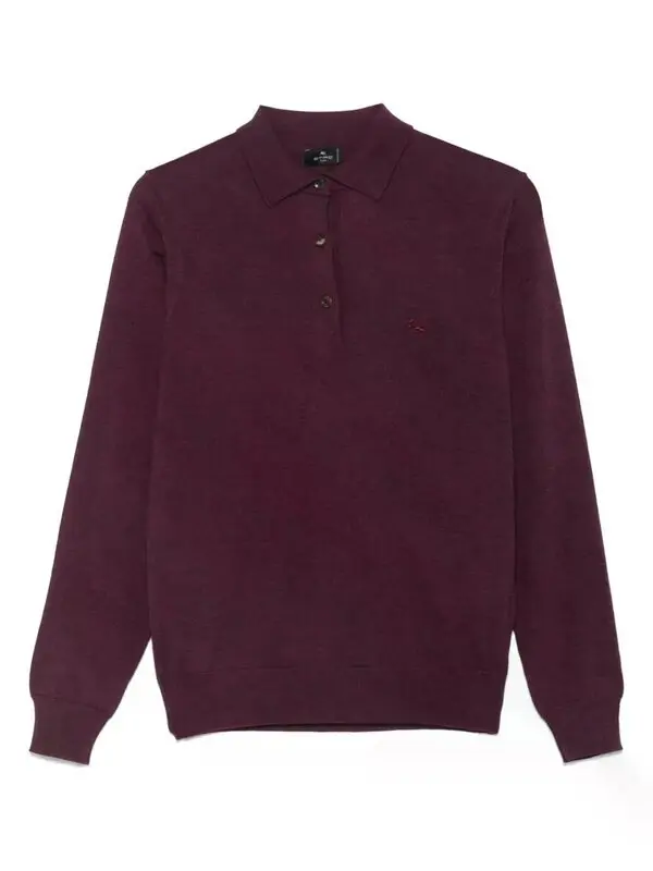 Etro Wool Polo Shirt