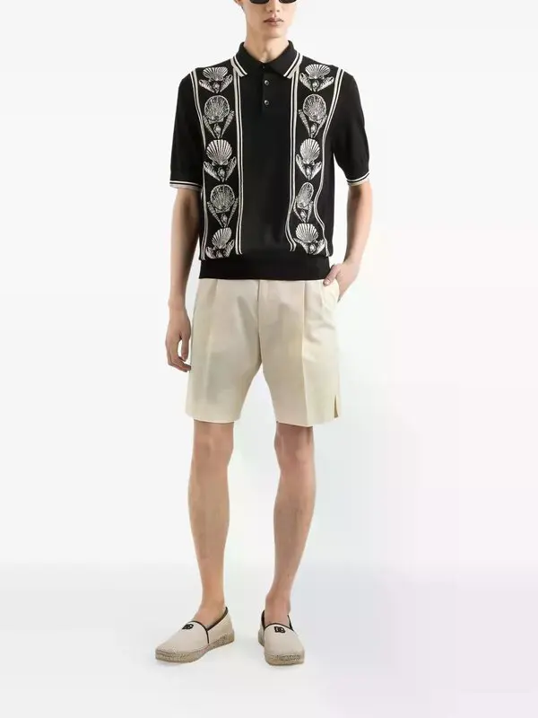 Dolce & Gabbana Cotton Shorts - Neutrals