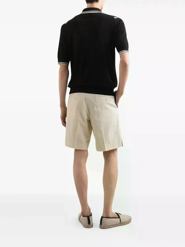 Dolce & Gabbana Cotton Shorts - Neutrals