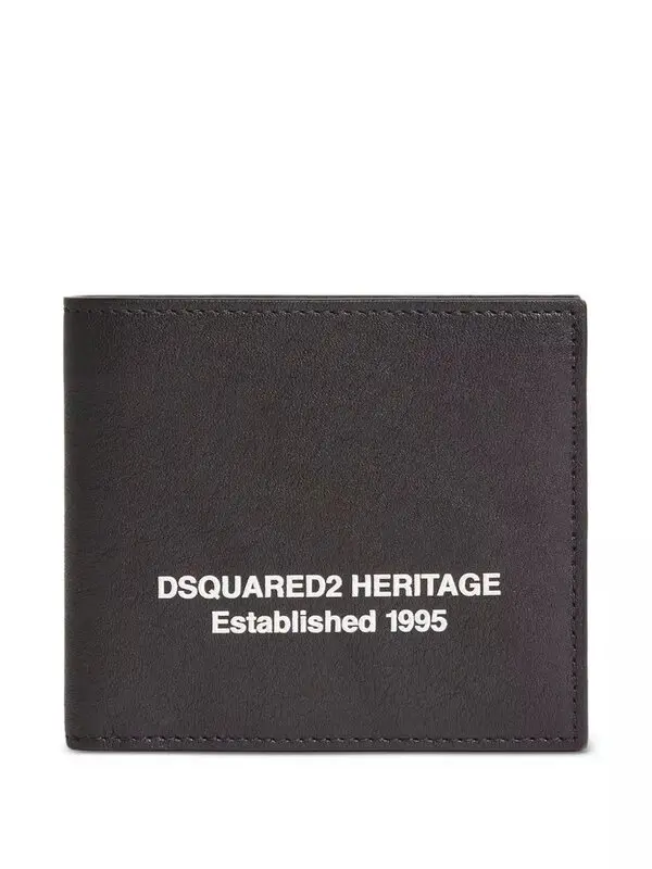 Dsquared2 Leather Wallet - Black
