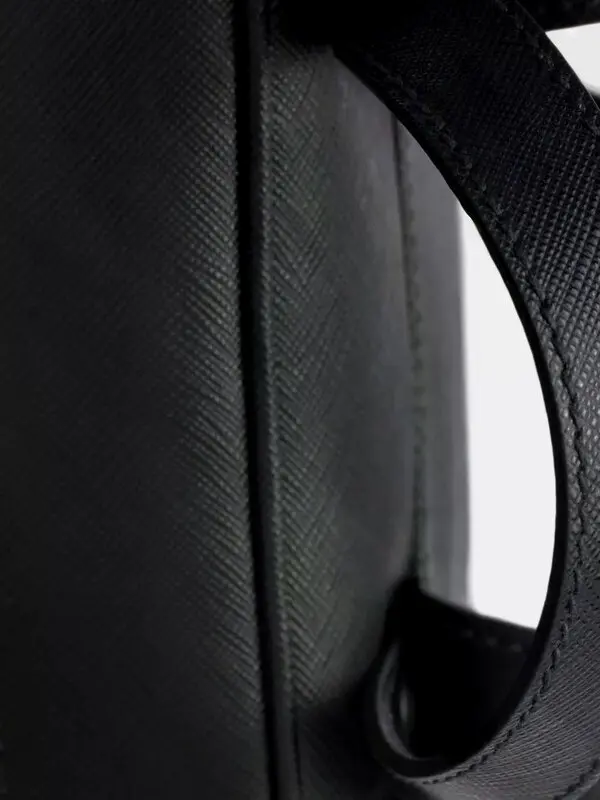 Prada Textured Backpack - Black