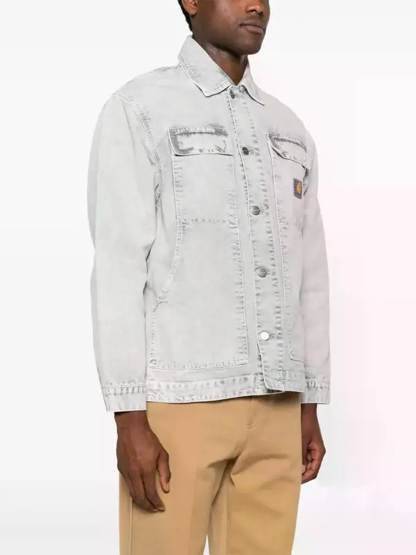 Carhartt Work In Progress Denim Jacket - Grey