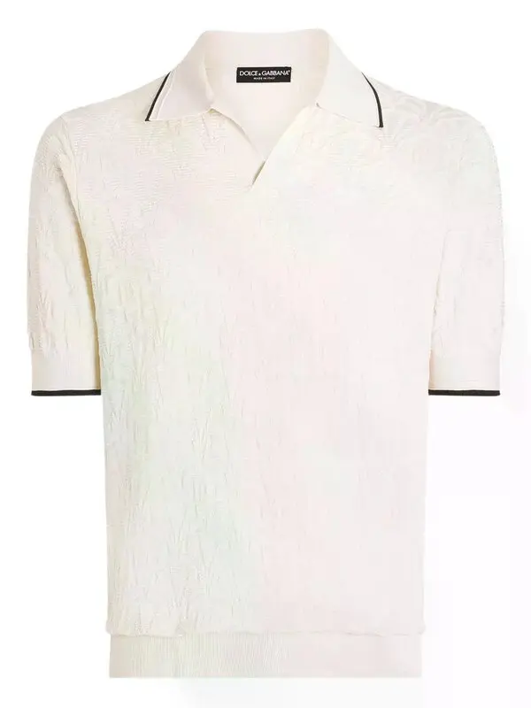 Dolce & Gabbana Silk T-shirt - Neutrals