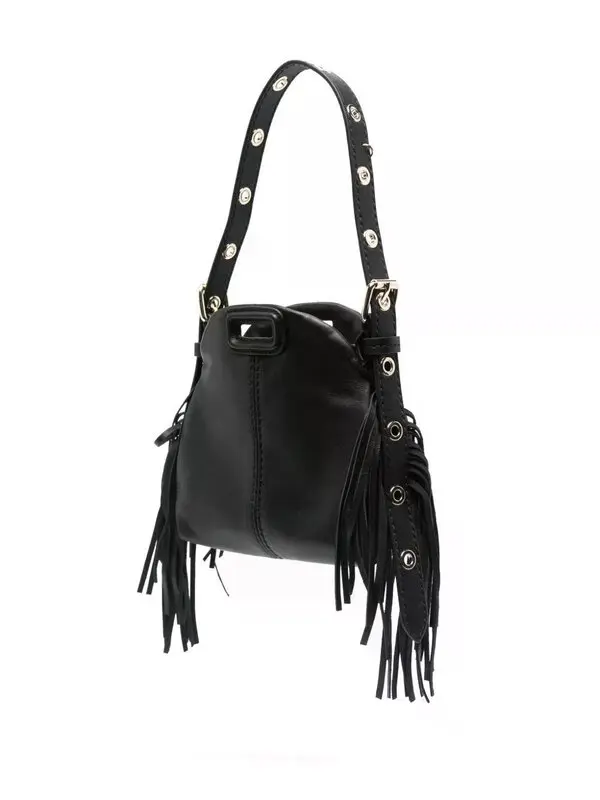 Maje Miss M Leather Micro Bag
