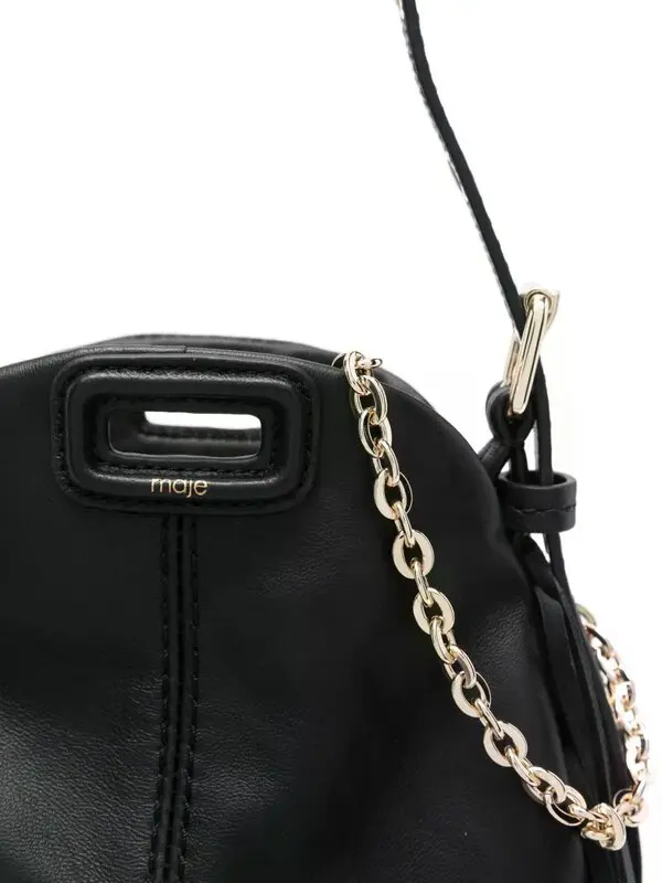 Maje Miss M Leather Micro Bag