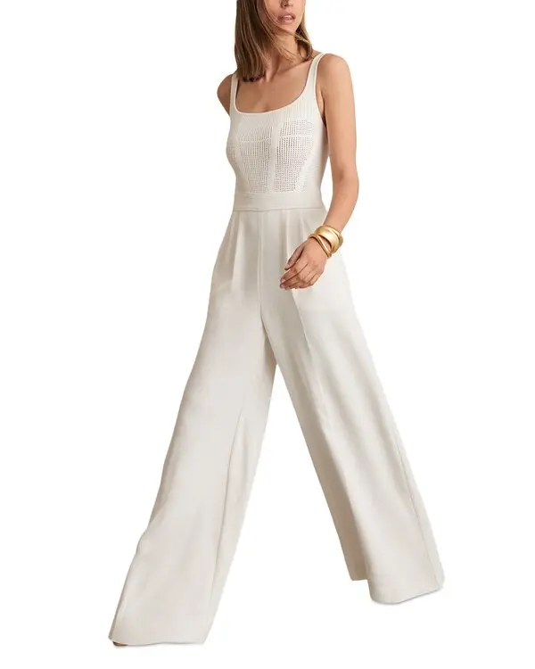 REISS Carla Knit Jumpsuit