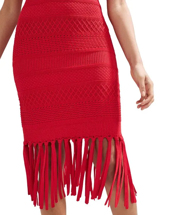 PHASE EIGHT Tazmin Tassel Knit Dress