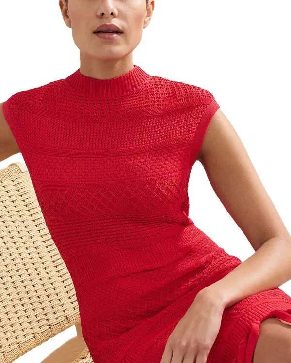 PHASE EIGHT Tazmin Tassel Knit Dress