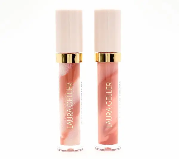 Laura Geller Beauty Italian Marble Glossy Lip Tint Duo - One-color