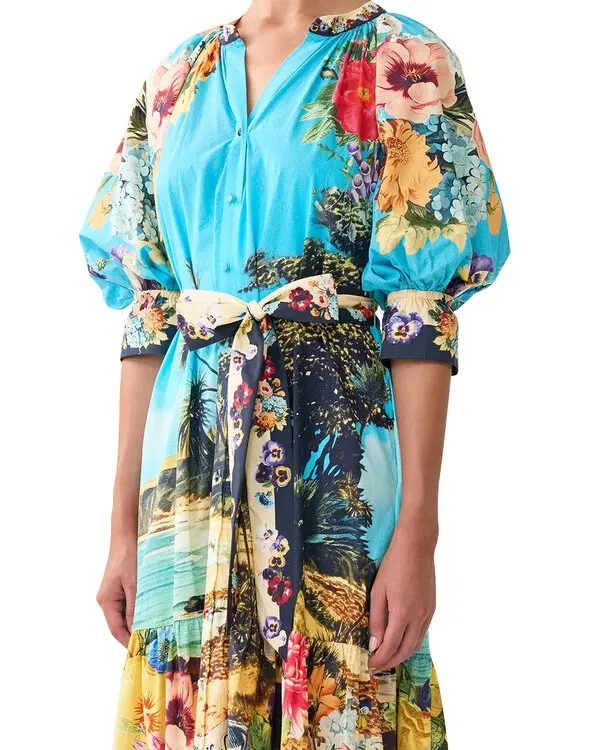 Camilla Tiered Shirt Dress