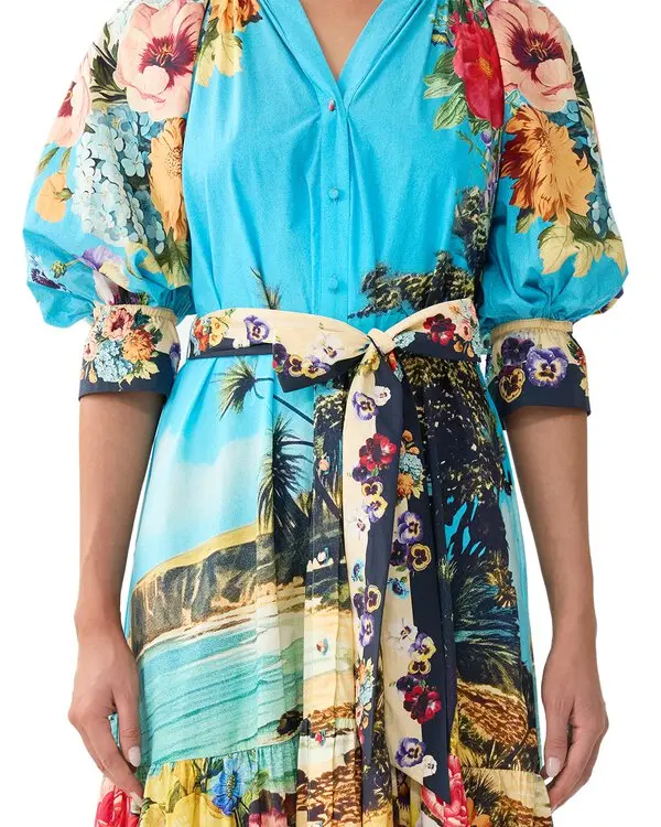 Camilla Tiered Shirt Dress