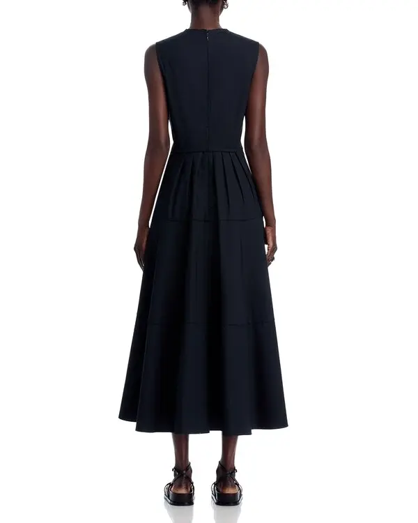 Proenza Schouler White Label Kailey Poplin Dress - Black