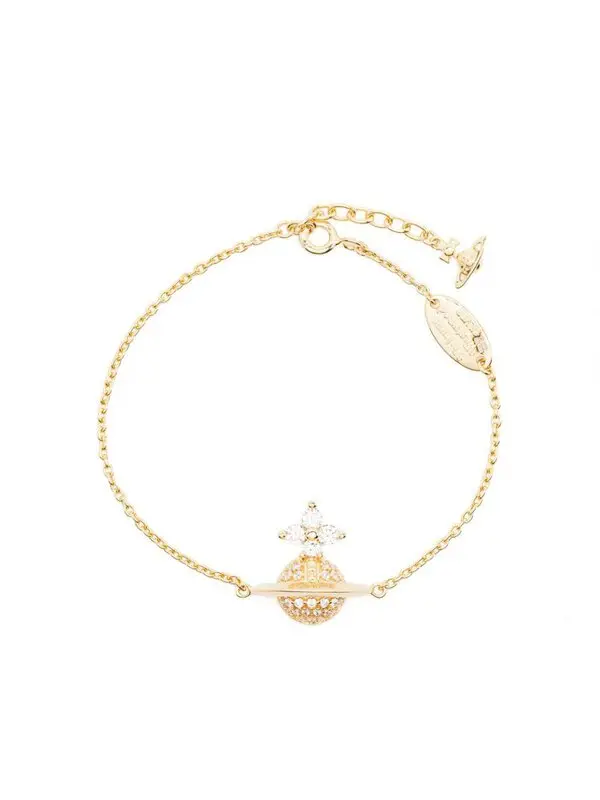 VIVIENNE WESTWOOD Bijoux Bracelet - Gold/white