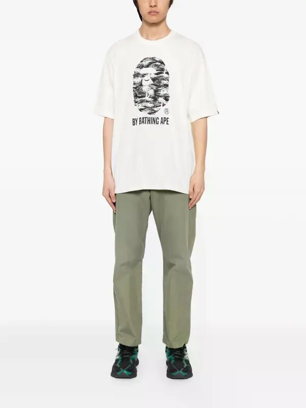 A BATHING APE Logo-printed T-shirt