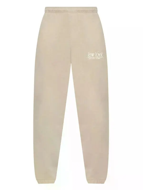 SPORTY & RICH Slogan-print Track Pants