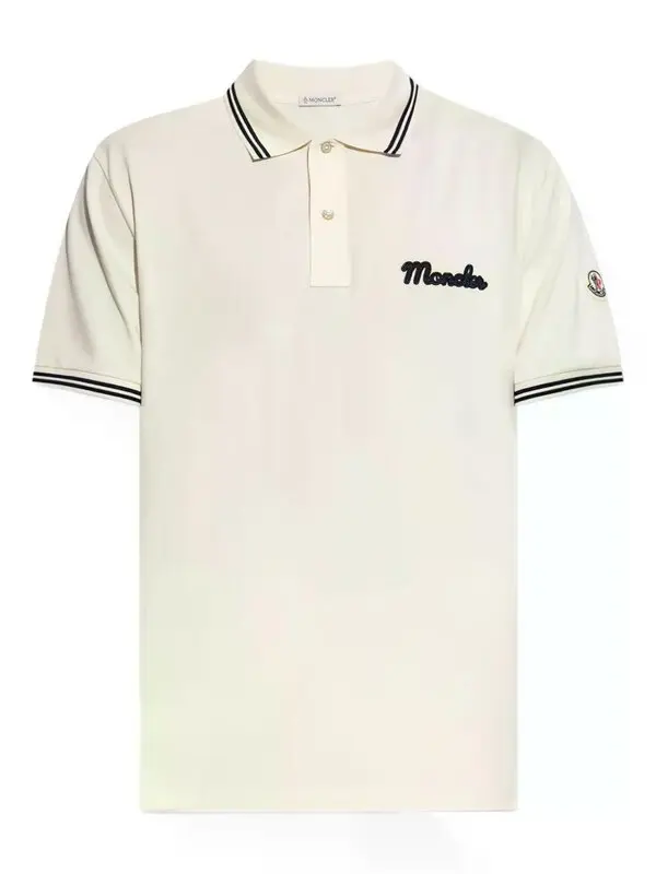 Moncler Logo-patch Polo Shirt