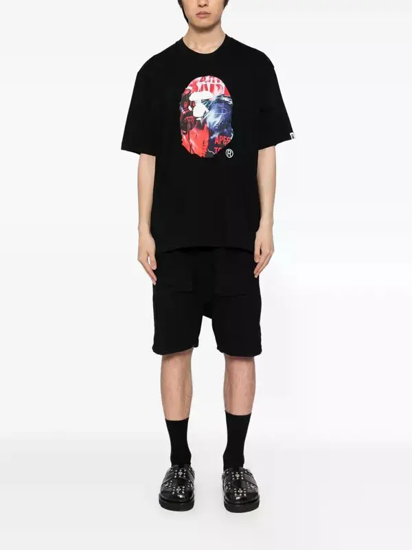 A BATHING APE Logo-printed T-shirt