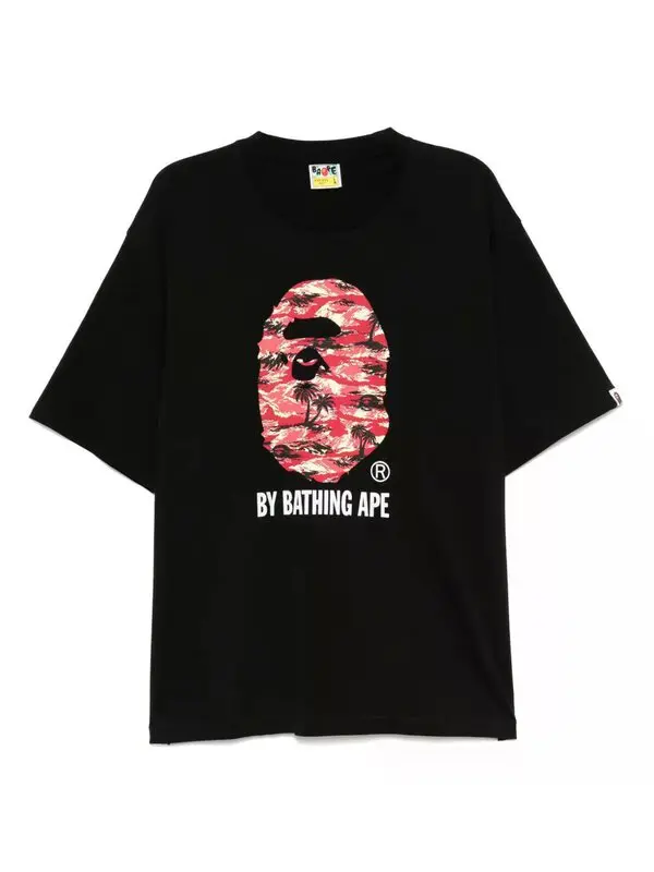 A BATHING APE Logo-printed T-shirt