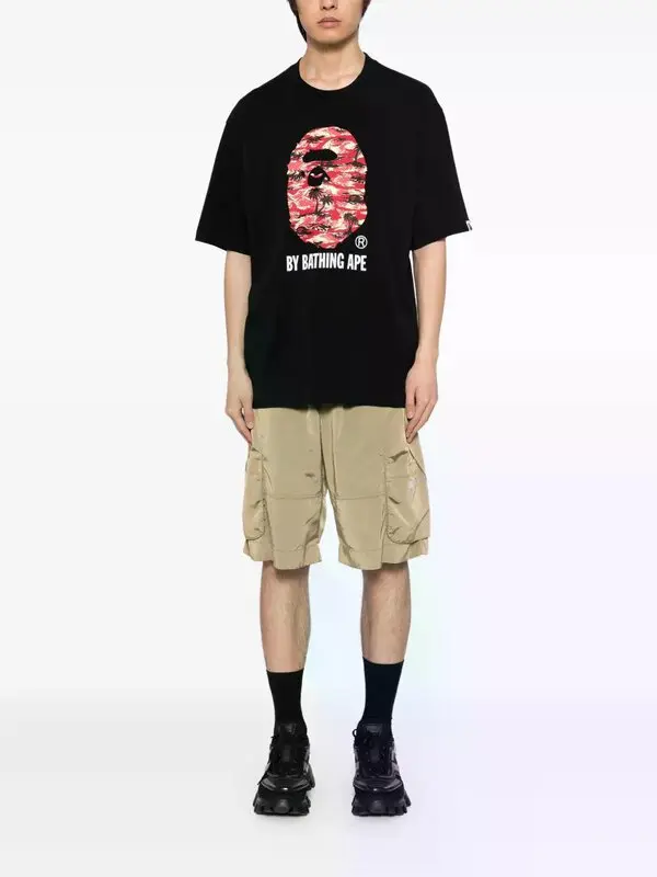 A BATHING APE Logo-printed T-shirt