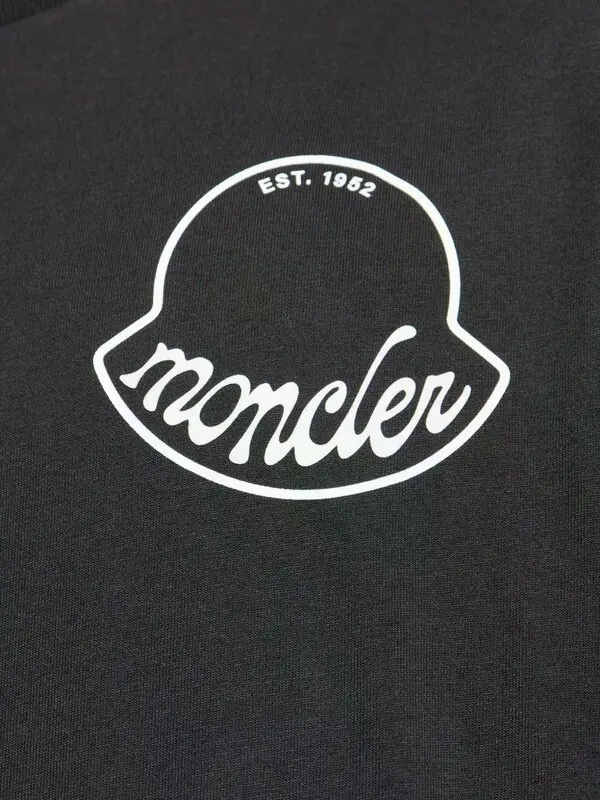 Moncler Logo-print T-shirt - Black
