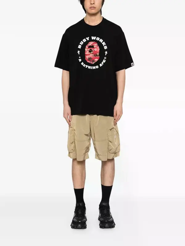 A BATHING APE Logo-printed T-shirt