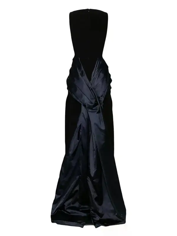 ISABEL SANCHIS Boatneck Gown