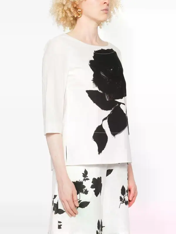 Liviana Conti Floral-print T-shirt