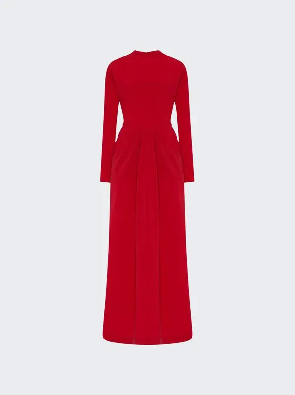 THE ROW Anselm Maxi Dress - Red