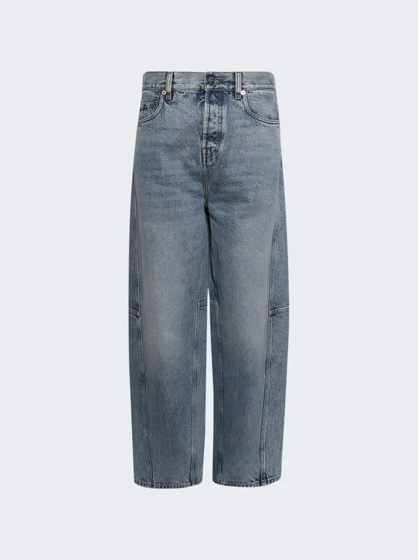 Gucci Balloon Denim Pant - Light  Blue
