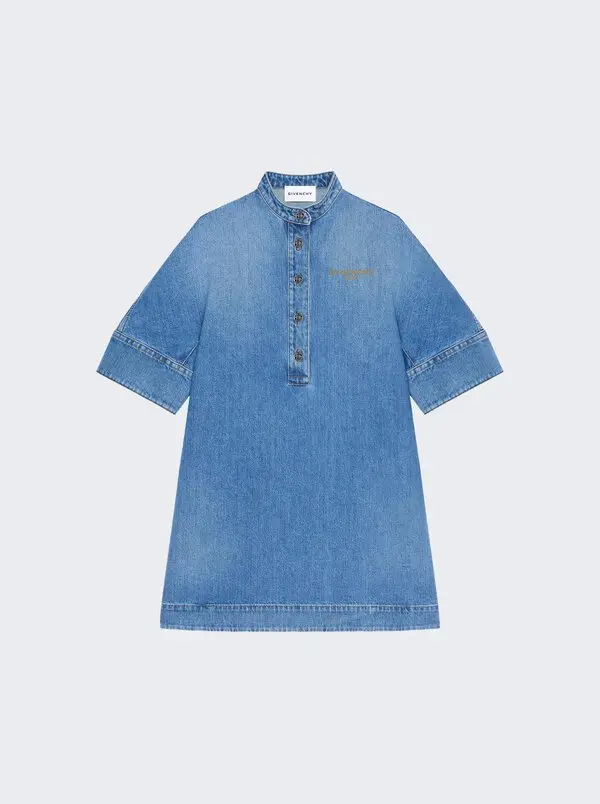 Givenchy A-line Mini Dress - Blue