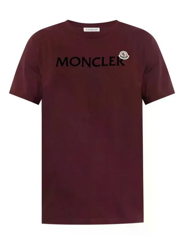 Moncler Logo-print T-shirt - Red