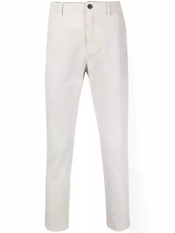 DEPARTMENT 5 Straight-leg Cotton-blend Trousers - Neutrals