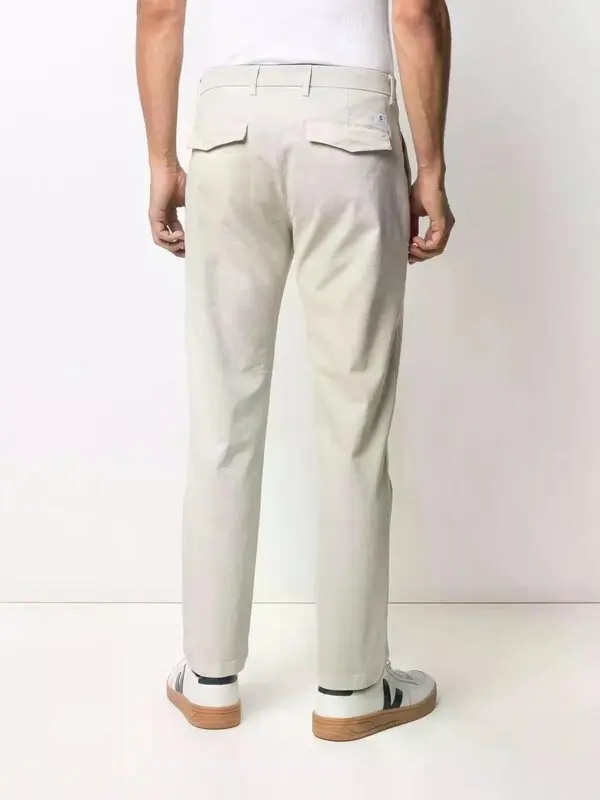 DEPARTMENT 5 Straight-leg Cotton-blend Trousers - Neutrals