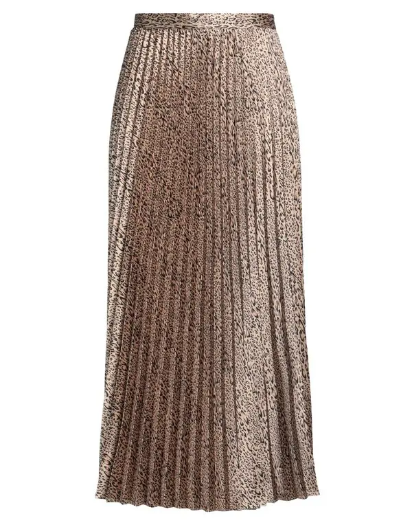TWINSET Polyester Maxi Pleated Skirt