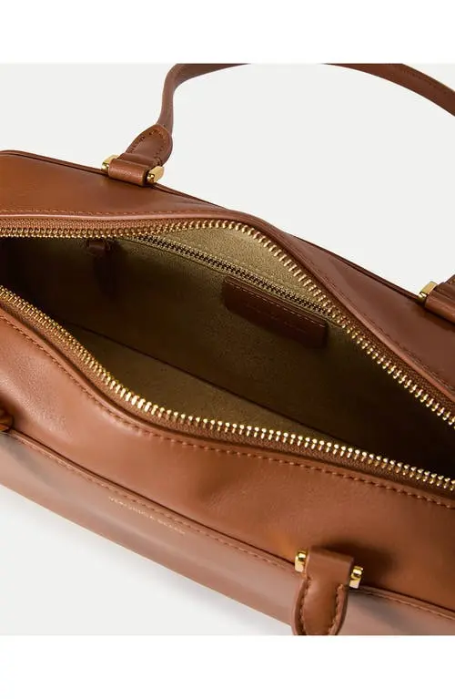 Veronica Beard Boxy Leather Shoulder Bag